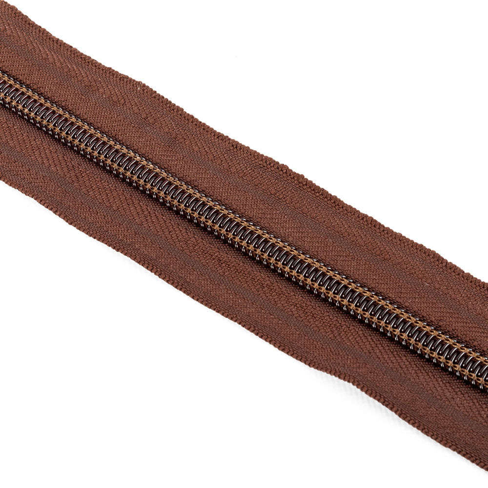 Cierre cadena Nº 10 - Marrón